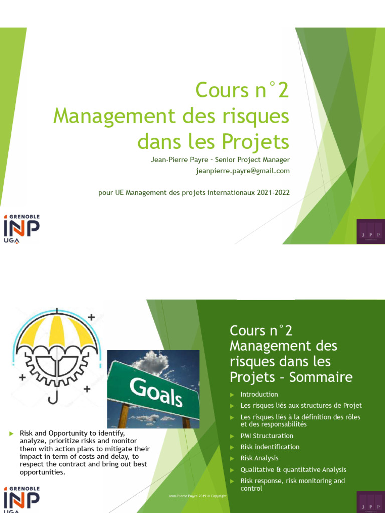 Cours 2 - Management Des Risques | PDF