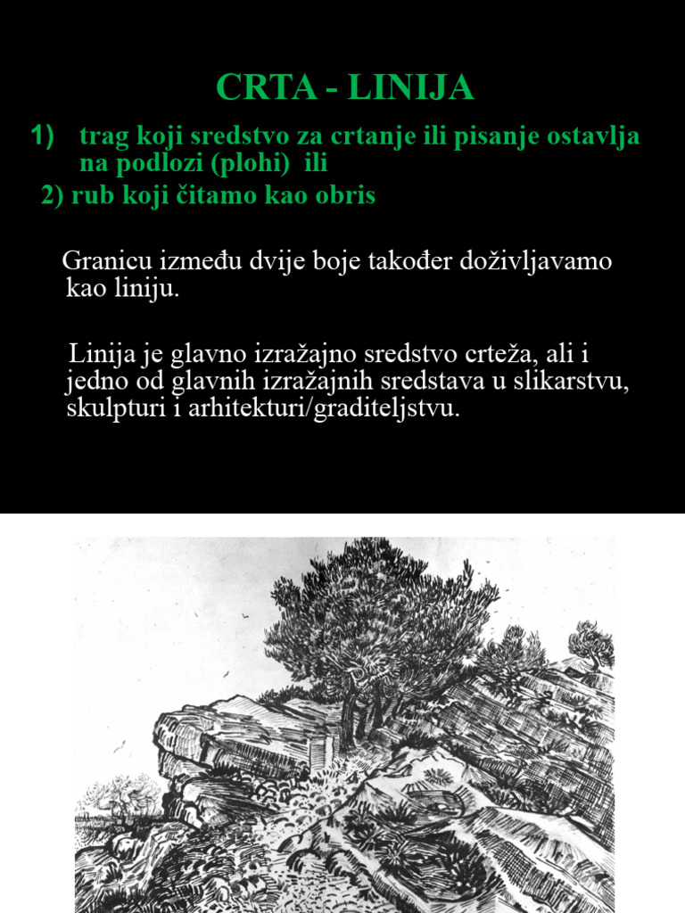 3.2 - 3.TEMA LU Linija - elementi forme | PDF