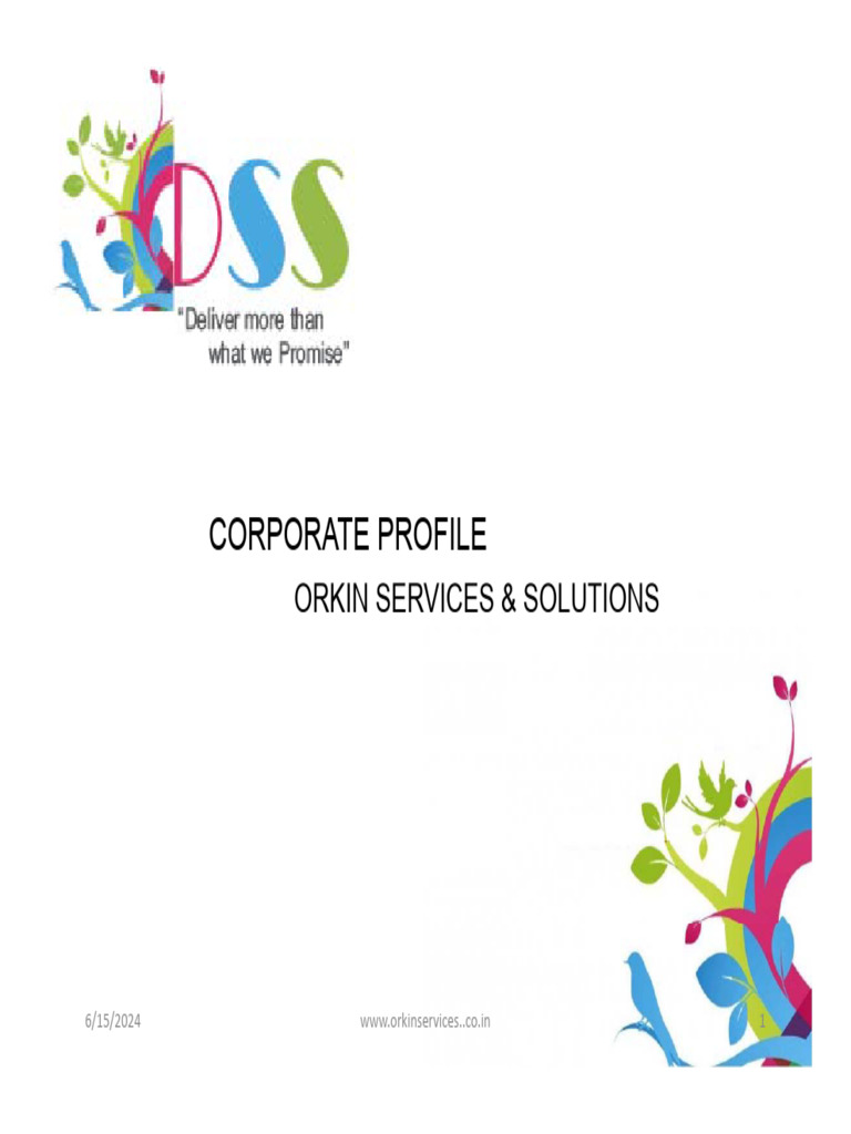 OSS Company Profile Master file PDF | PDF
