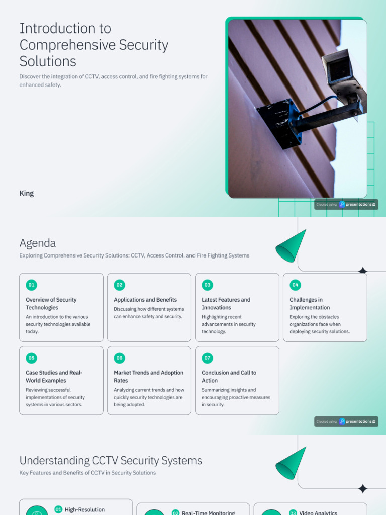 Security Systems Presentation | PDF