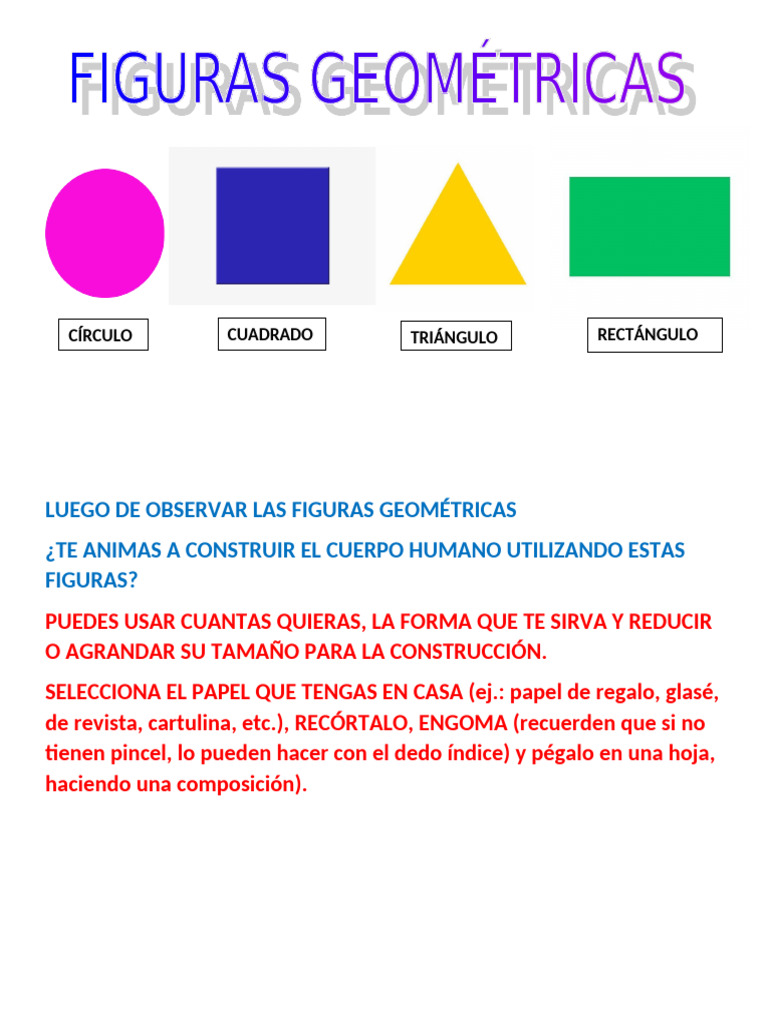 COMPOSICION Con FIGURAS GEOMETRICAS | PDF