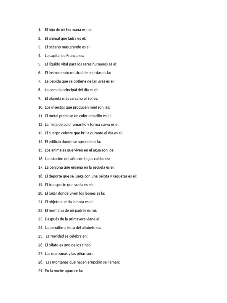 Fluidez Verbal | PDF