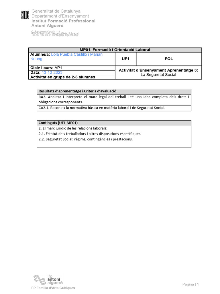 MP01 UF1 Ndong Marian | PDF
