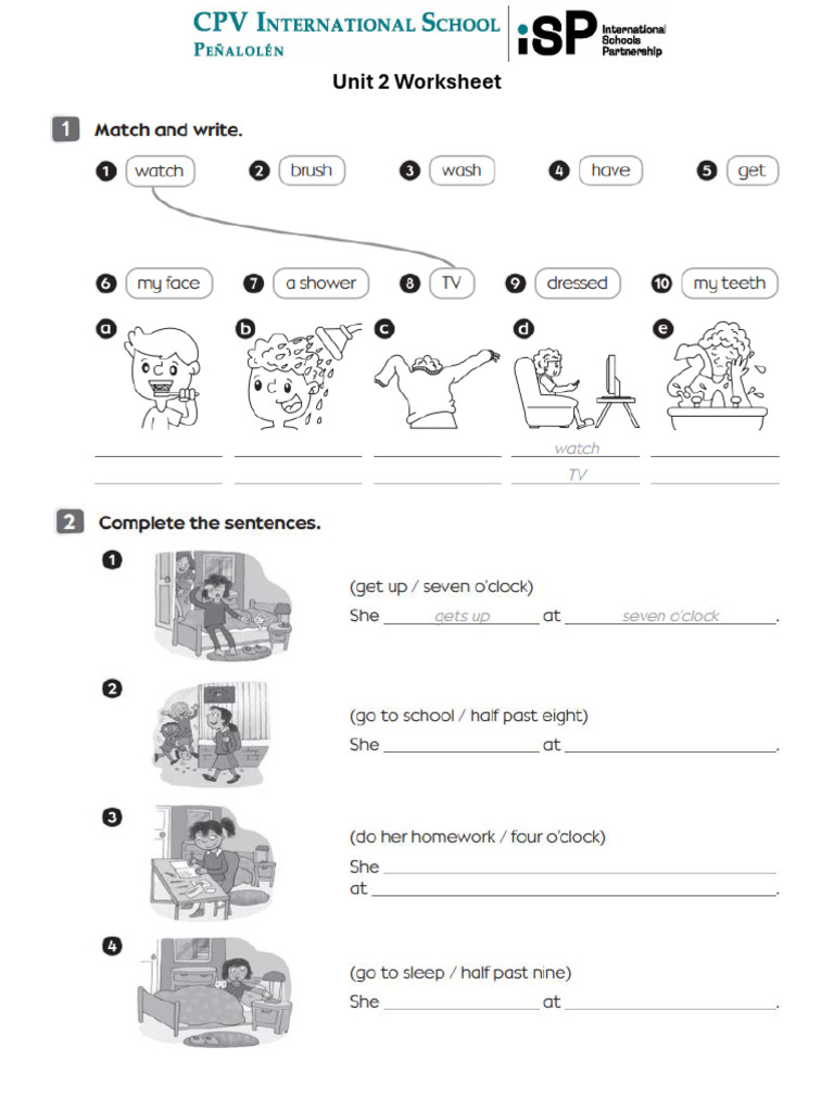 Unit 2 Worksheet | PDF