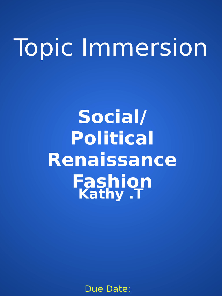 Topic Immersion AP Research | PDF