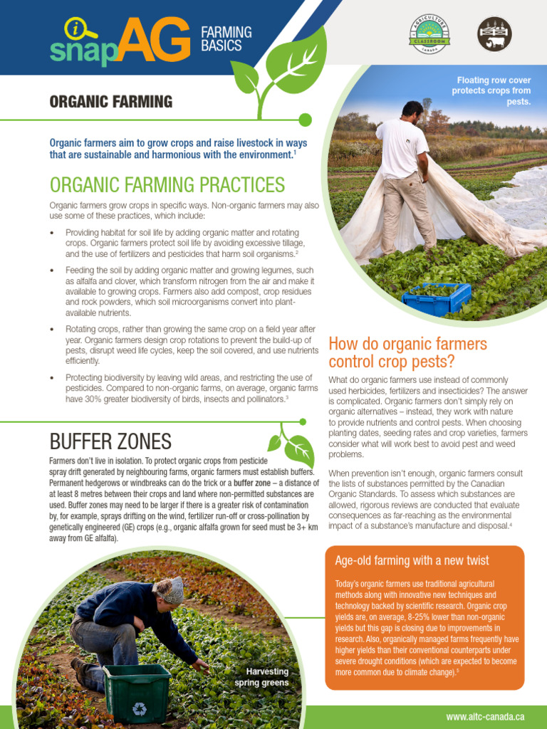Organic Farming Practices | PDF