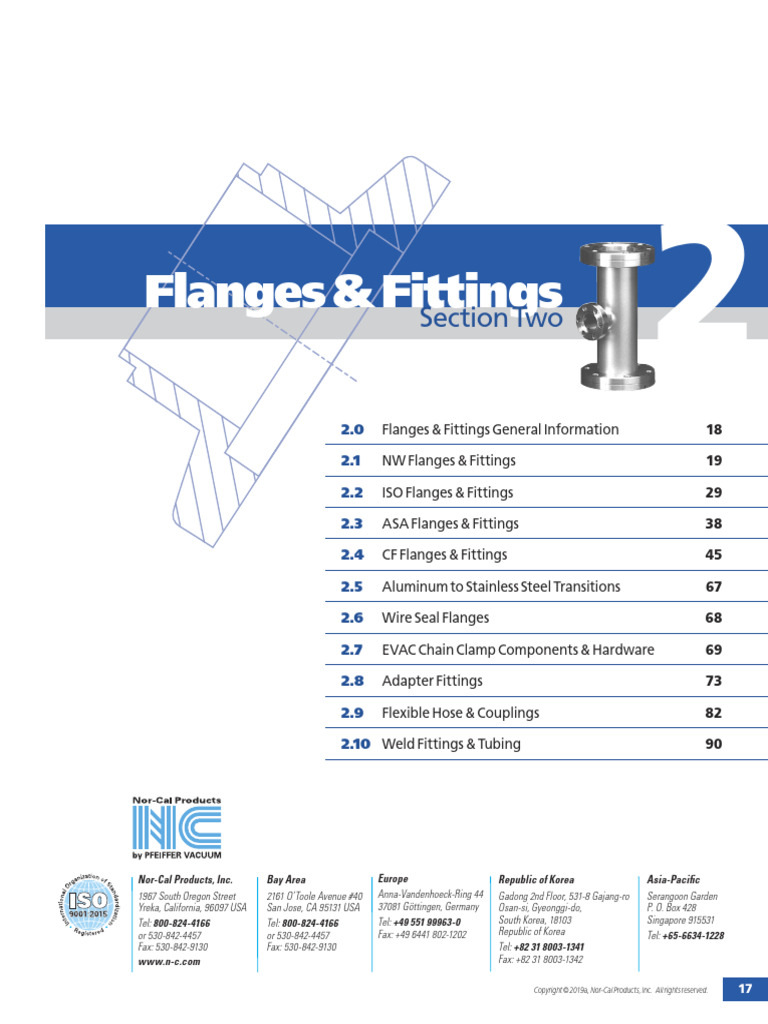 01-Flanges and Fittings | PDF