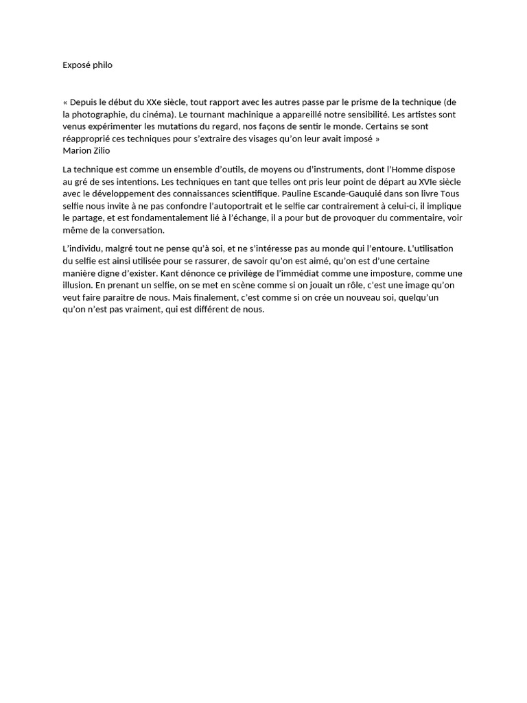 Exposé Philo | PDF