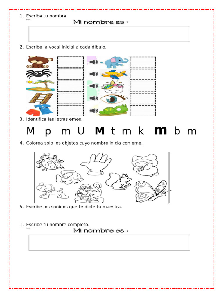 Actividades de Transición | PDF