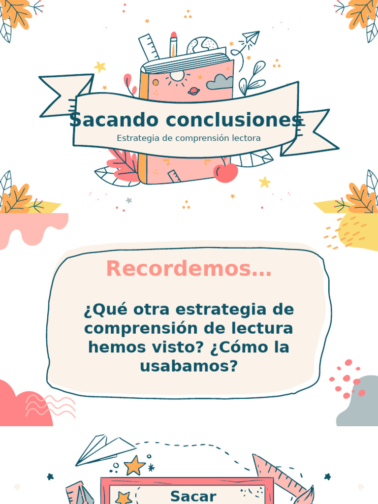 Sacando Conclusiones 1 | PDF