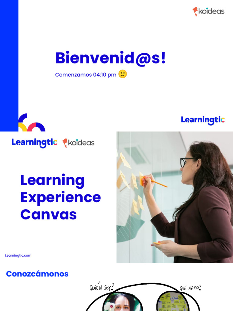 Copia de Re-Diseñando El Aprendizaje - Learning Experience Canvas | PDF