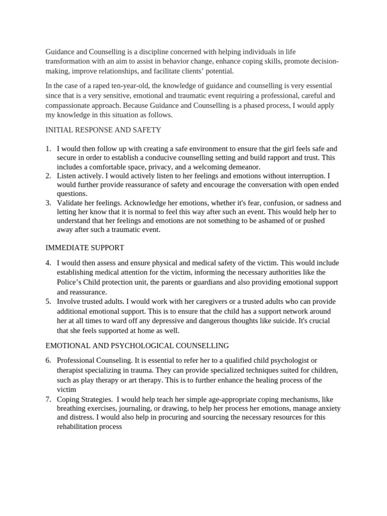 Guidance and Counselling | PDF | Psychotherapy | Self-Improvement
