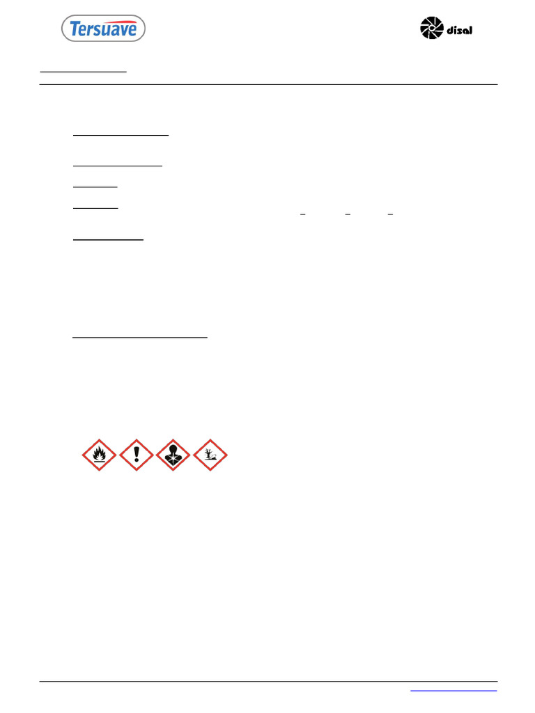 Ficha de Datos de Seguridad (FDS) | PDF