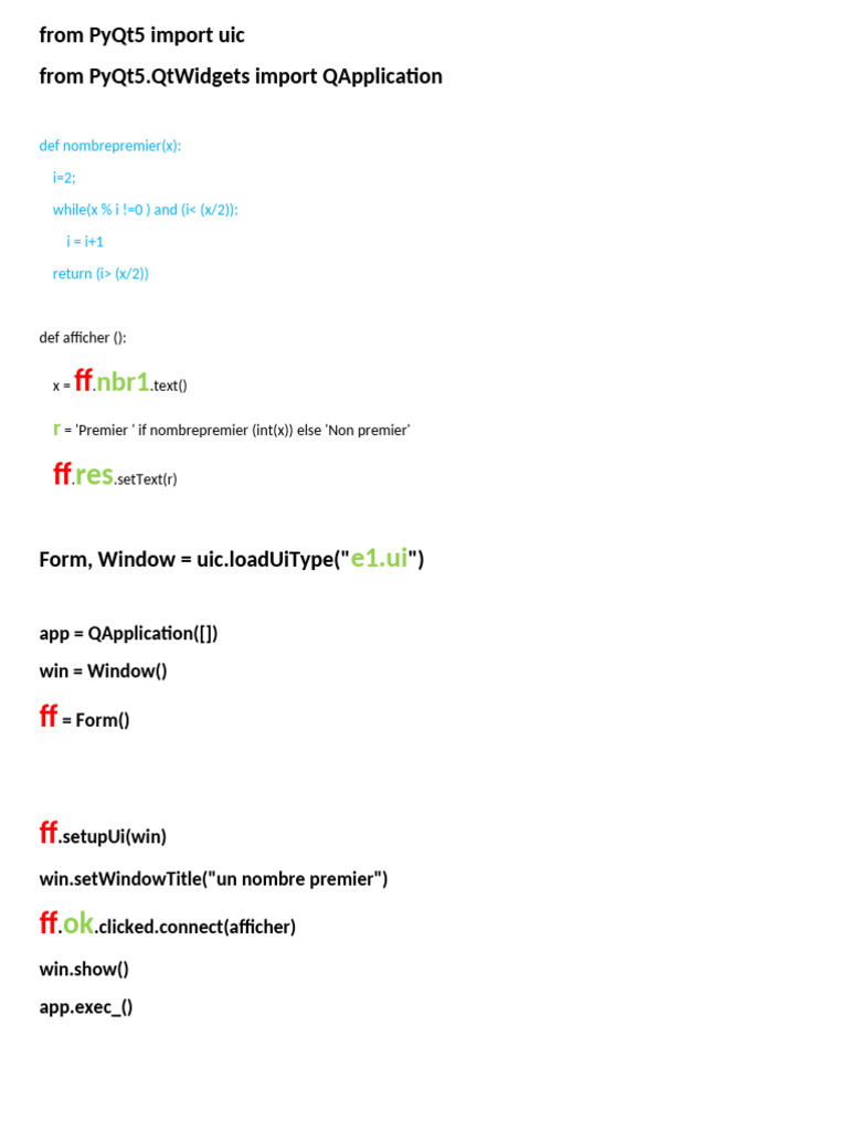 From PyQt5 Import Uic | PDF