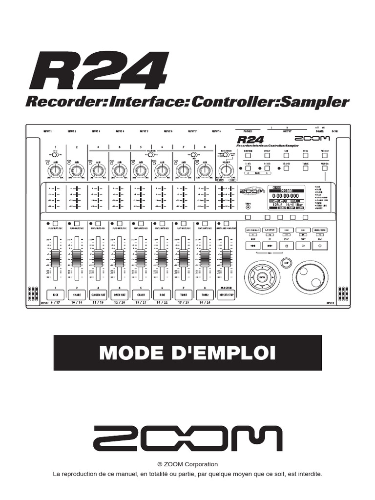 Zoom R24 | PDF