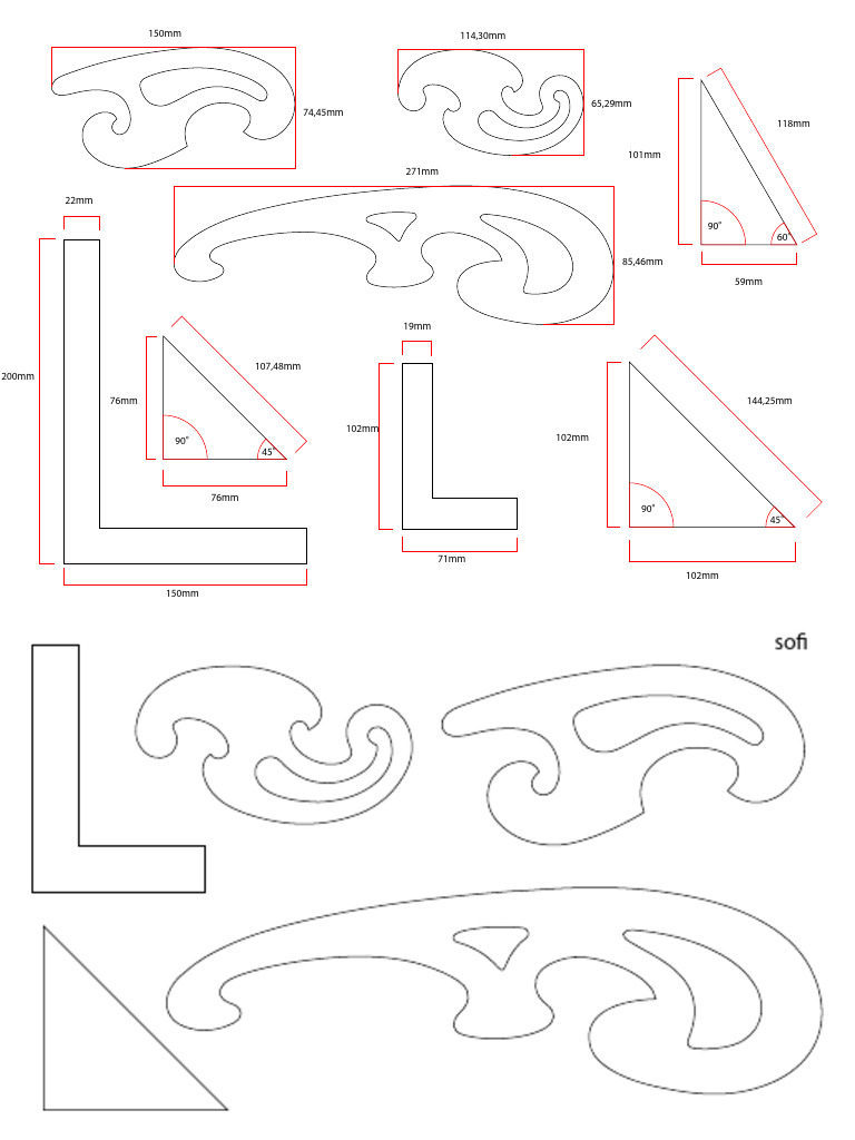 Curvas Francesas A Escala | PDF