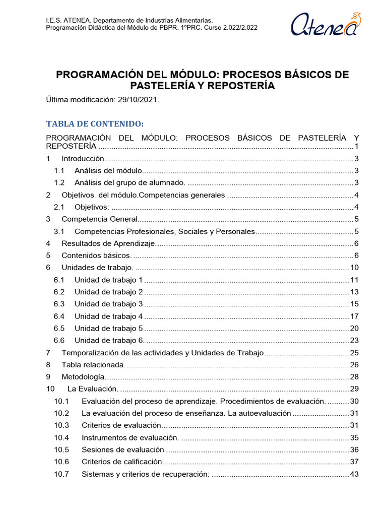 1o PRC Program PBPR | PDF