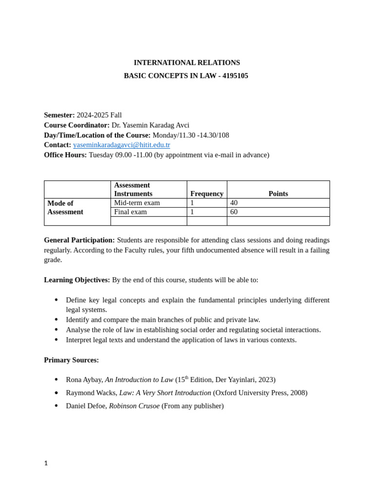 Basic-Concepts-In-Law-Syllabus-1 2 | PDF