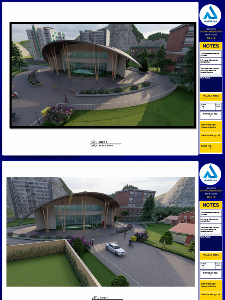 ARVIL GROUP-REVIT-hossam Fathy Task 5 | PDF