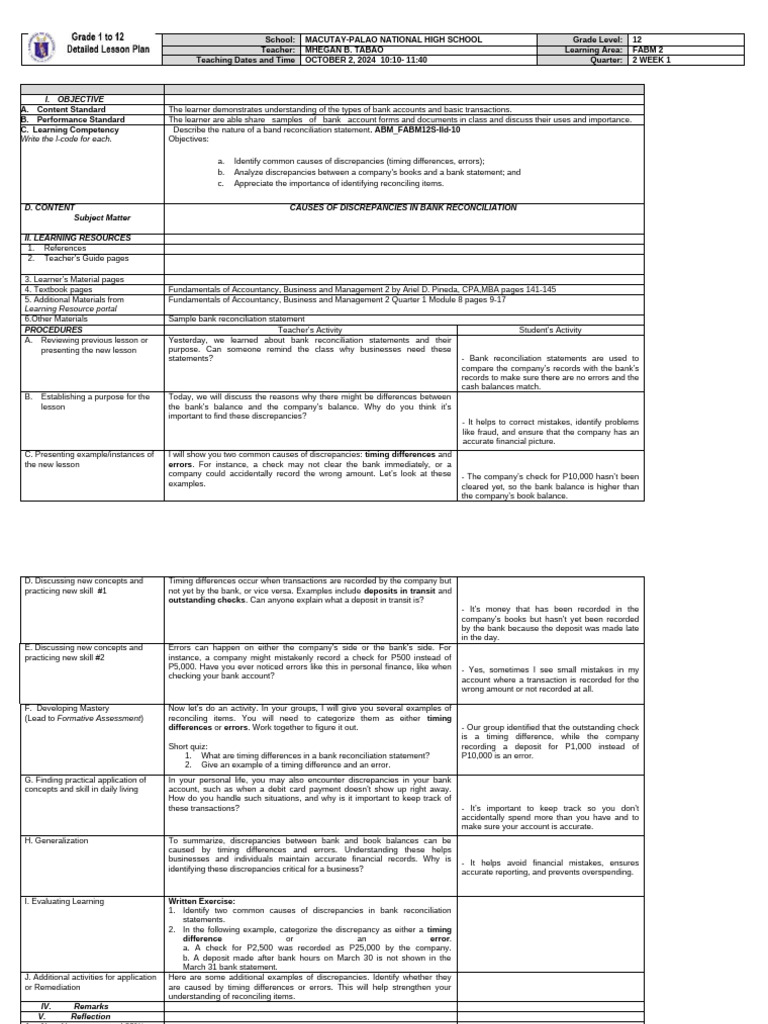 Fabm2 - q2d2 WEEK 1 | PDF