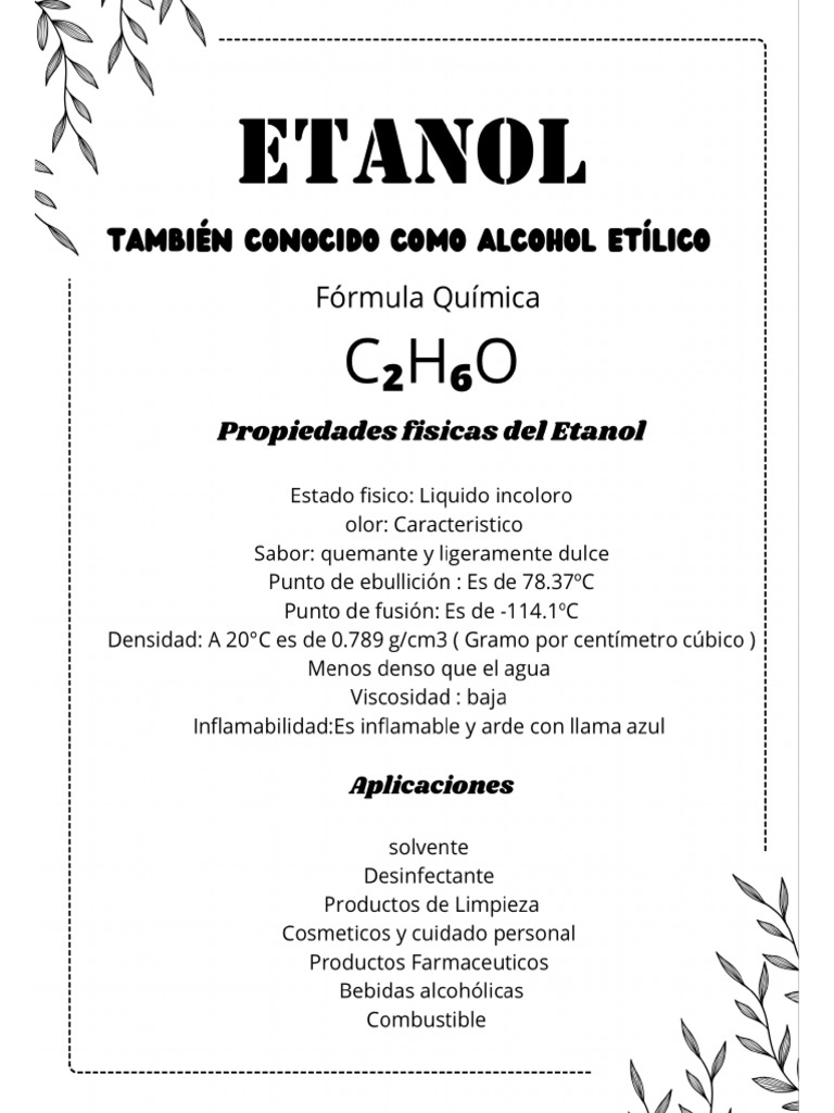 Etanol | PDF