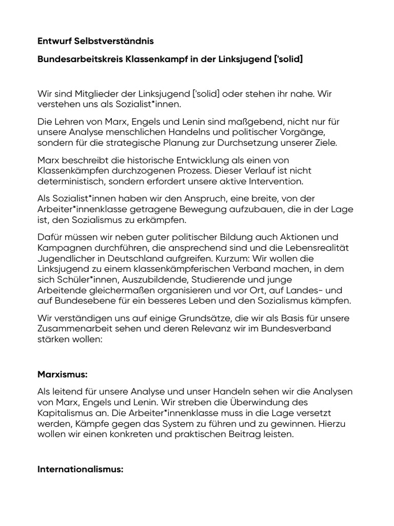 BAK Klassenkampf | PDF