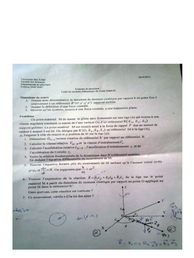 Examen smp1 knitra | PDF