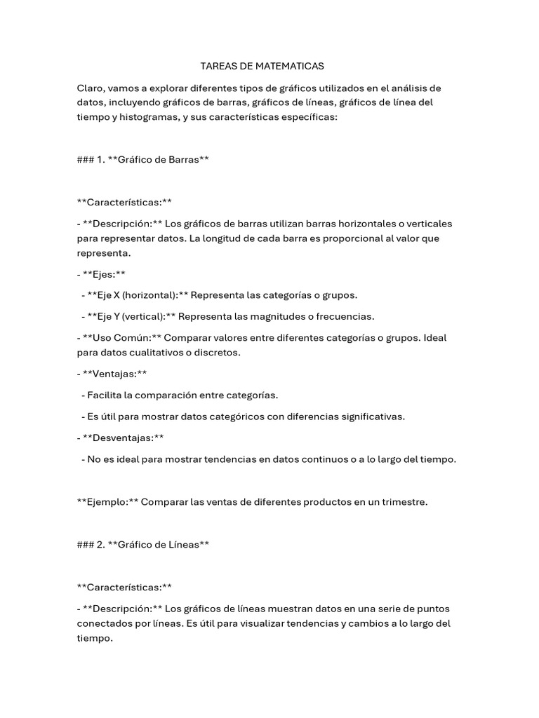 Tareas de Matematicas | PDF