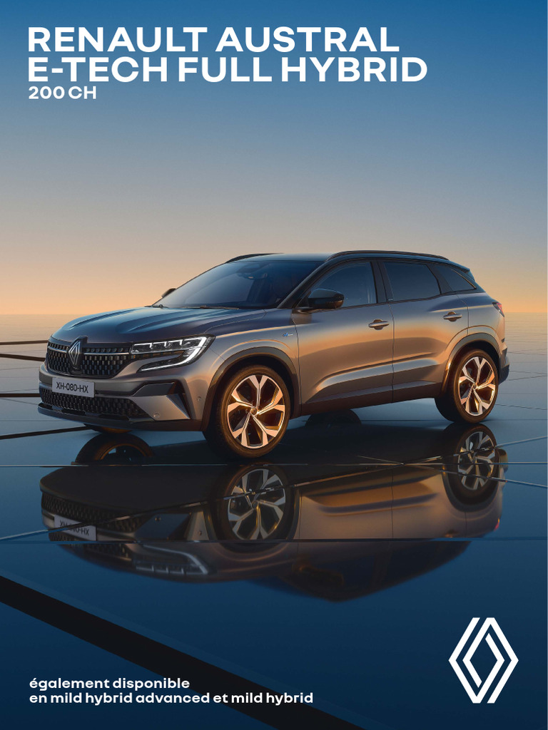 Brochure Renault Austral - Equipements Et Options (Avril 2024) | PDF
