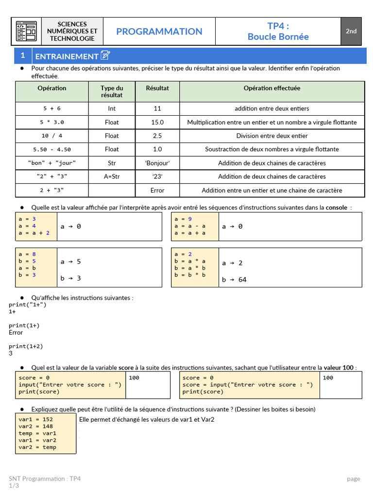 Louis Djorogo - TP4 Boucle Bornée (Réparé) | PDF