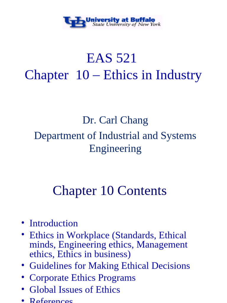Chapter 10 - Ethics - Cronk Edit | PDF