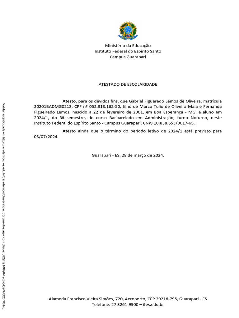Atesto | PDF