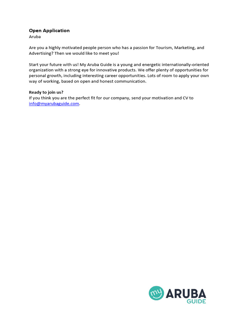 Open Application | PDF