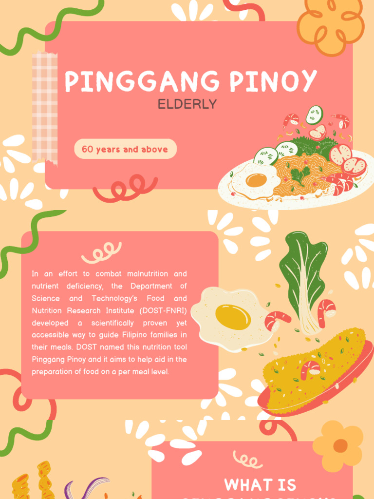 Pinggang Pinoy For Elderly - Ward Class | PDF