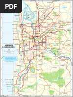 Adelaide Suburbs and Surrounds Map | PDF | Adelaide | South Australia