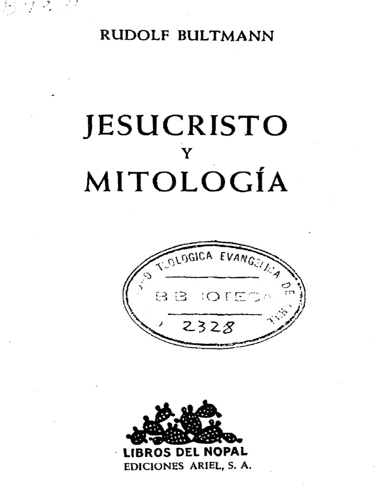 BULTMANN R - Jesucristo y Mitologia | PDF