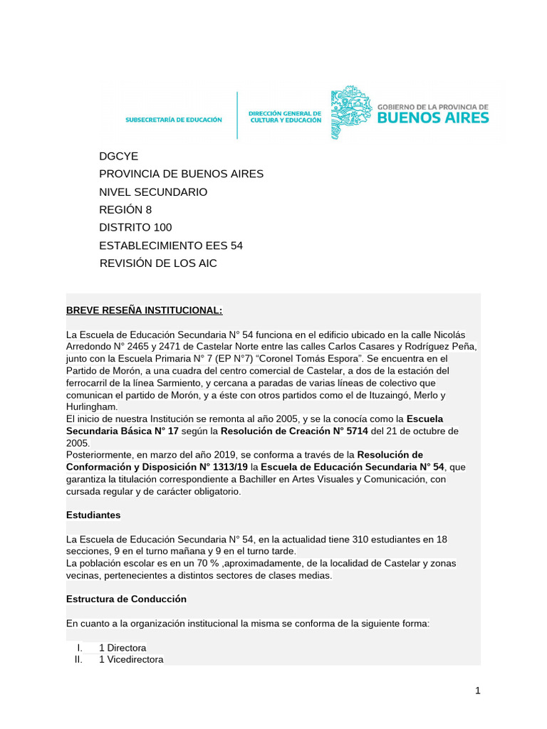 Aic 2023 - 2024 | PDF