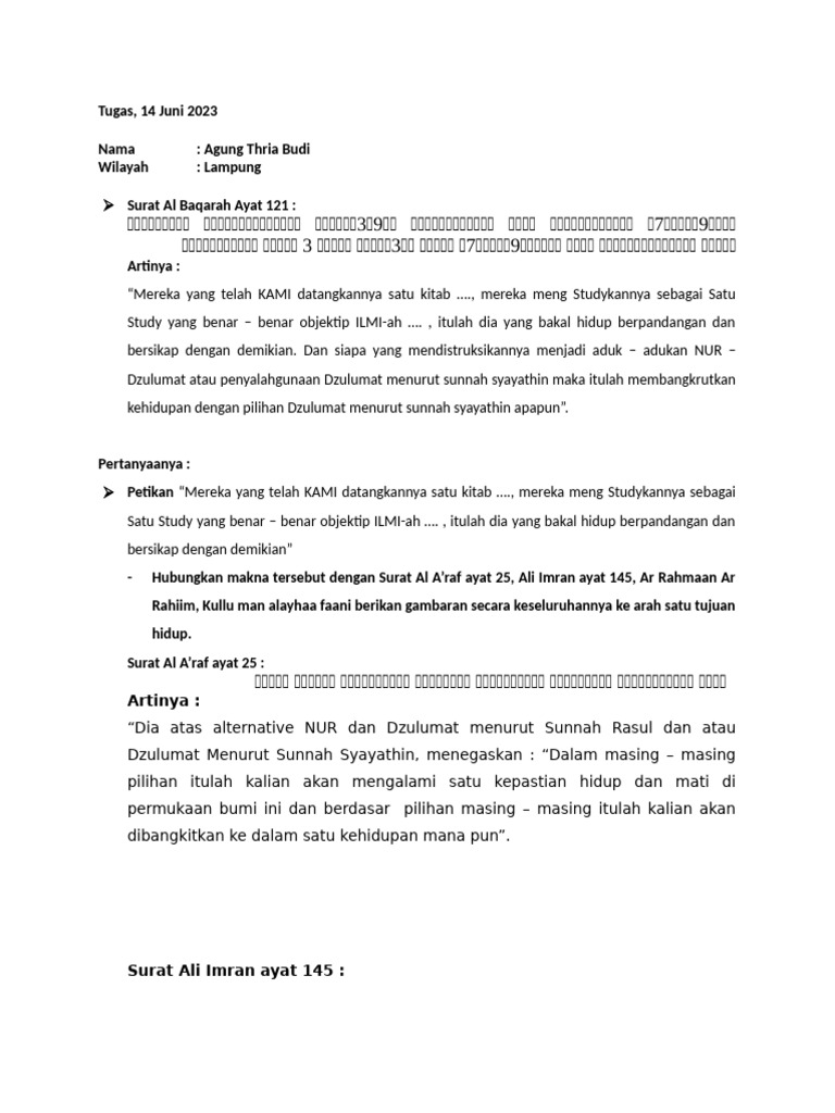 Tugas 14 Juni 2023 | PDF