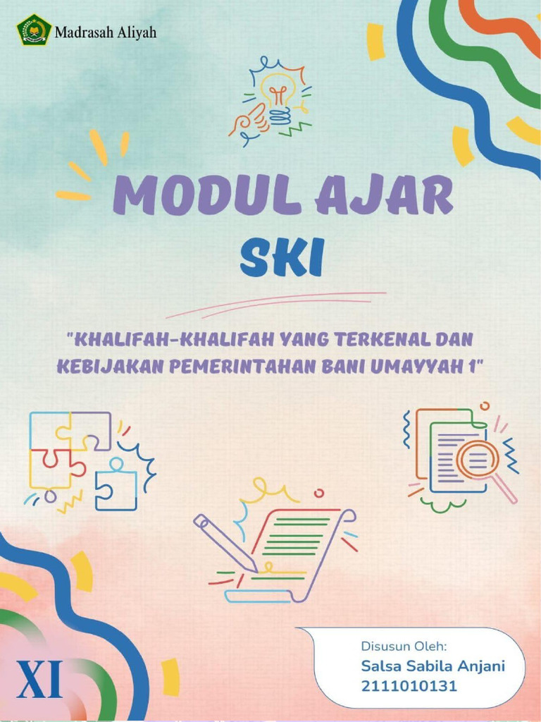 MODUL AJAR SKI - XI - SalsaSabilaAnjani - 2111010131 | PDF