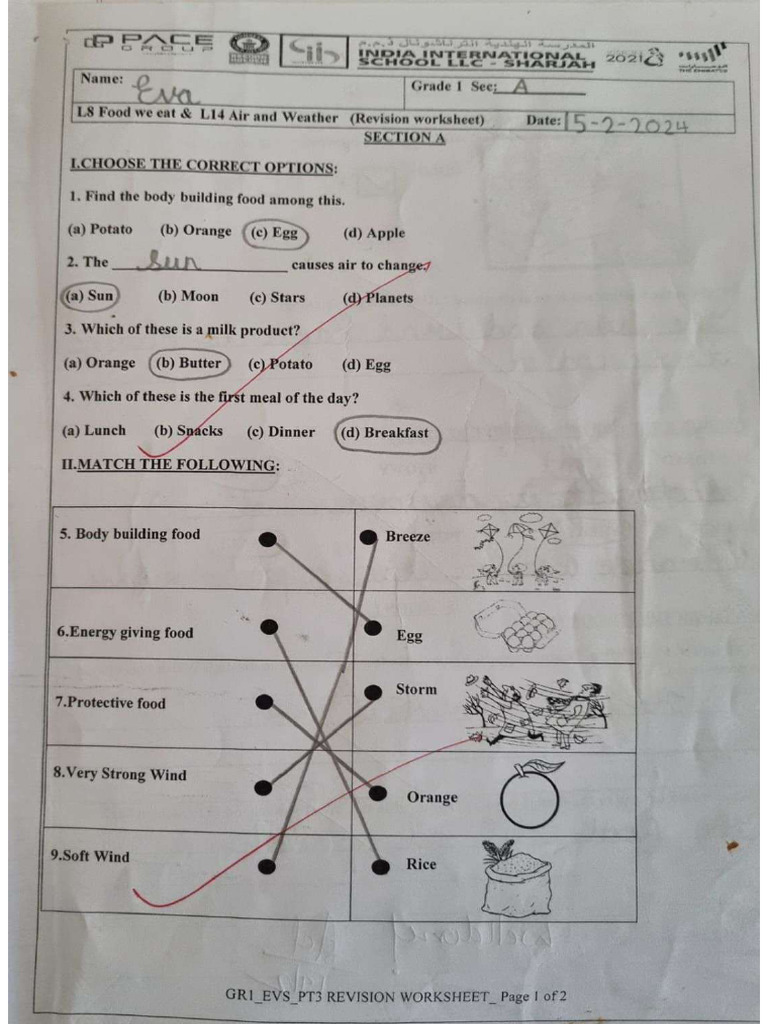 PT3 - Revision Worksheet-Answers | PDF