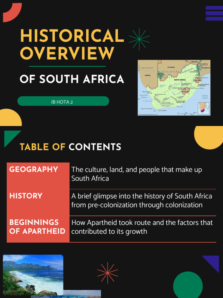South Africa: History & Geography | PDF | South Africa | Travel