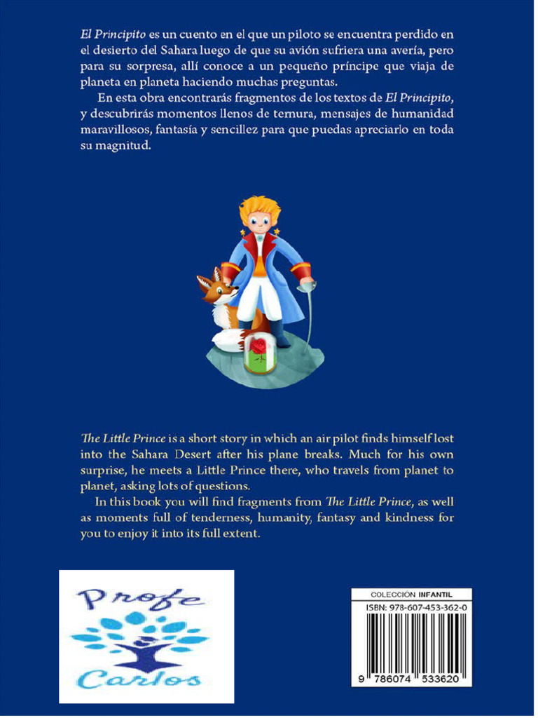 Contraportada Del Principito | PDF