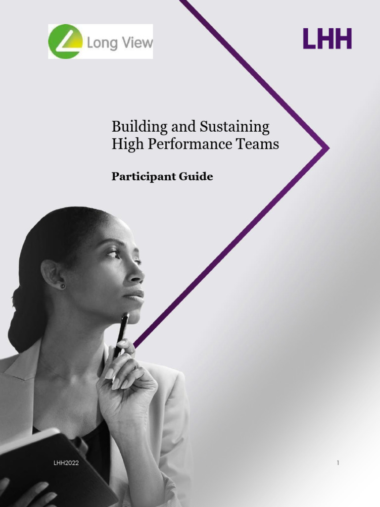 22-03-10 LV Leading High Performing Teams - PG | PDF