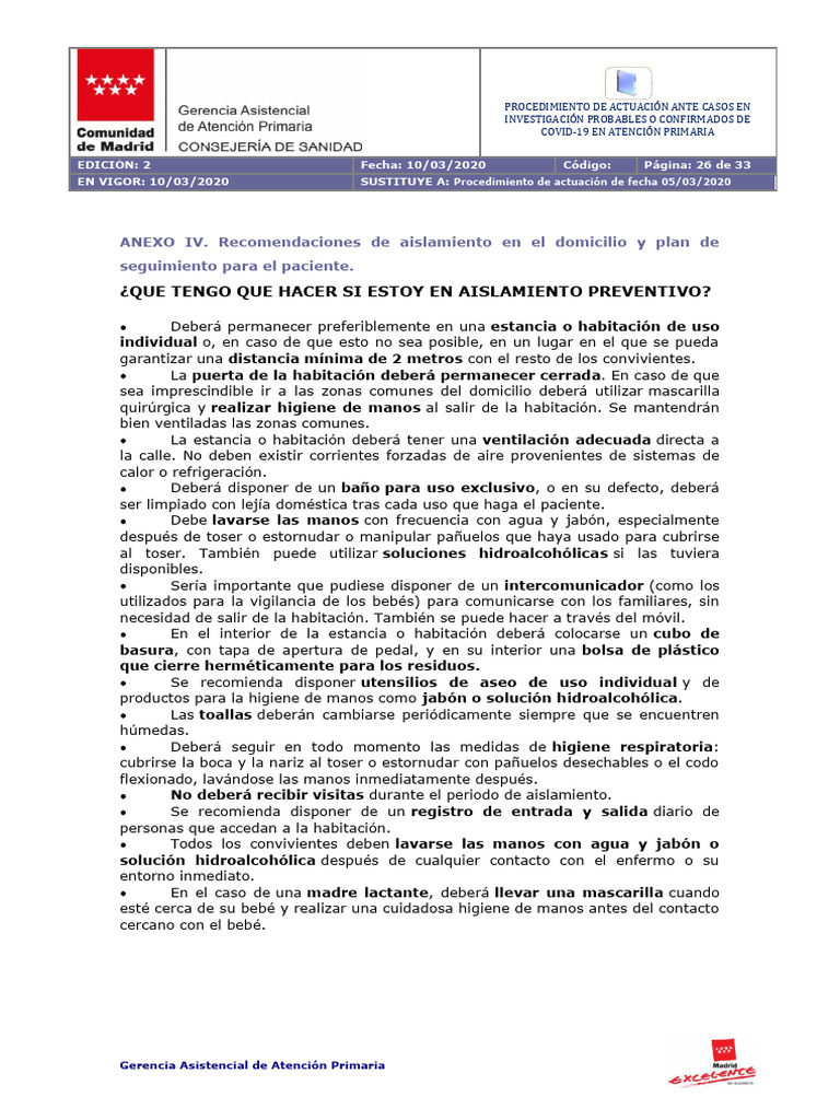 Aislamiento PDF | PDF