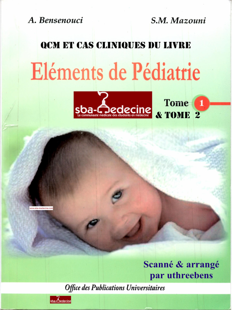 Elements de Pediatrie - QCM Et CCQCM | PDF