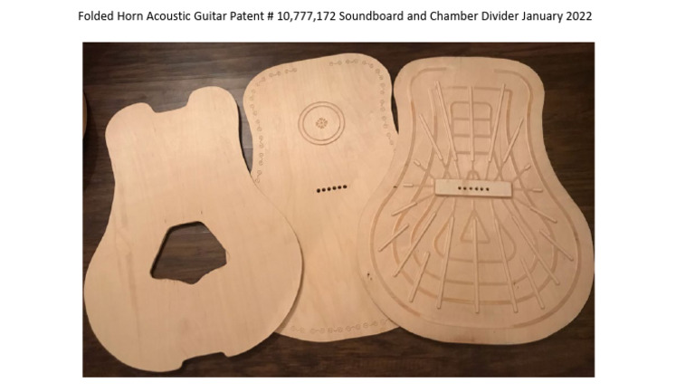 Folded Horn Acoustic Guitar Soundboard and Chamber Divider | PDF