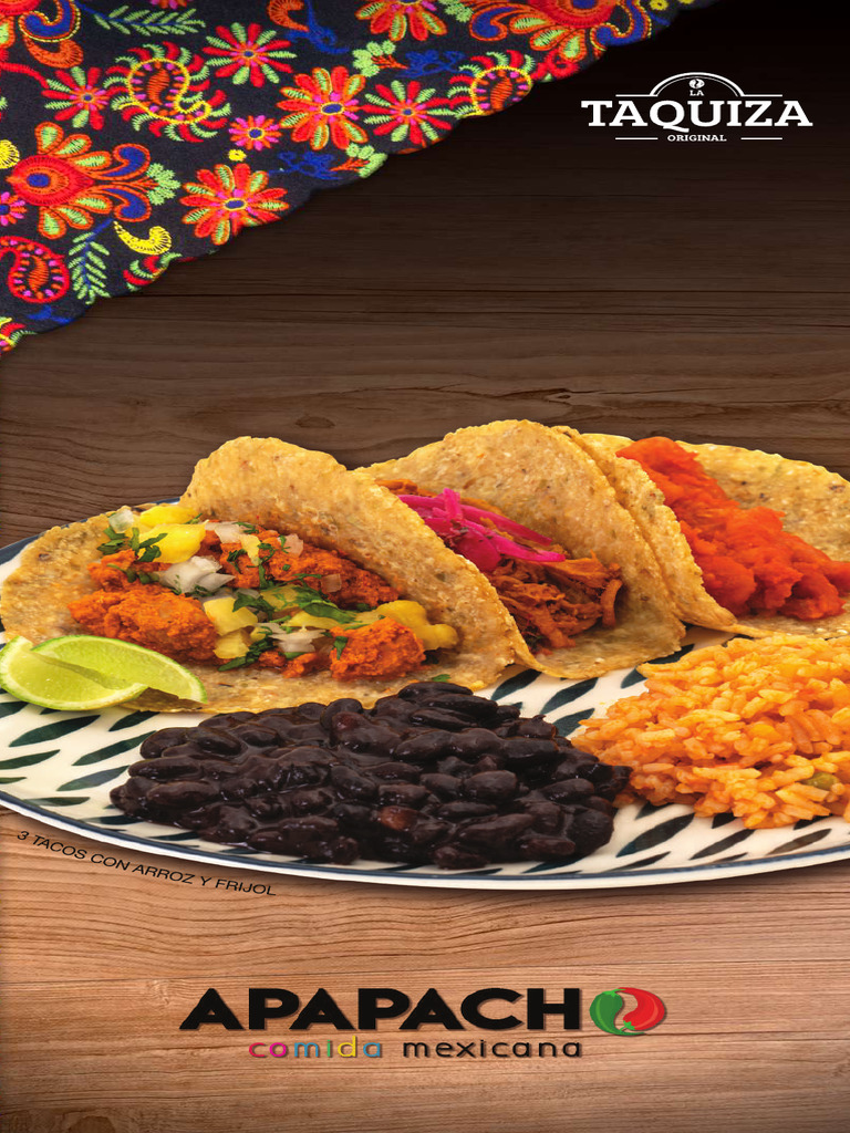 Menu Apapacho 2022 | PDF