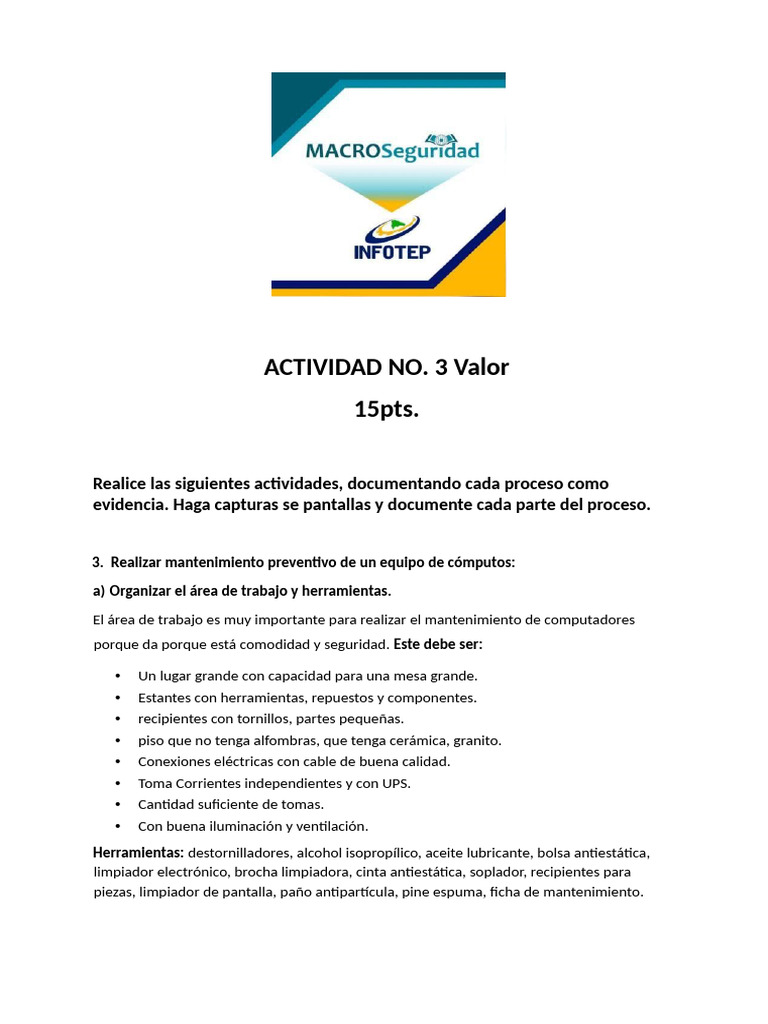 Ejercicio Practico 3 - 15ptspart.2 | PDF