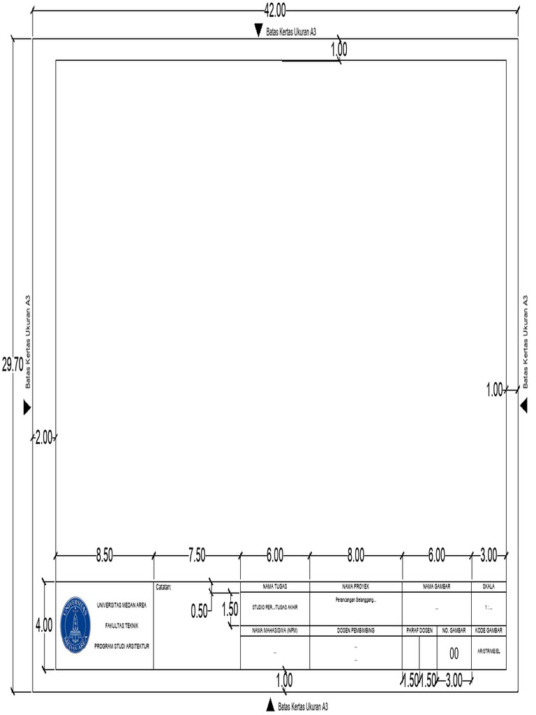 Kop A3 Landscape (Bawah) | PDF