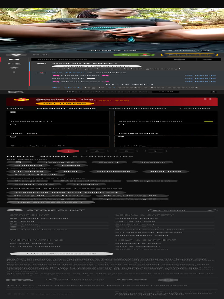 Pretty - Amaal Cam Model Free Live Sex Show & Chat Stripchat | PDF